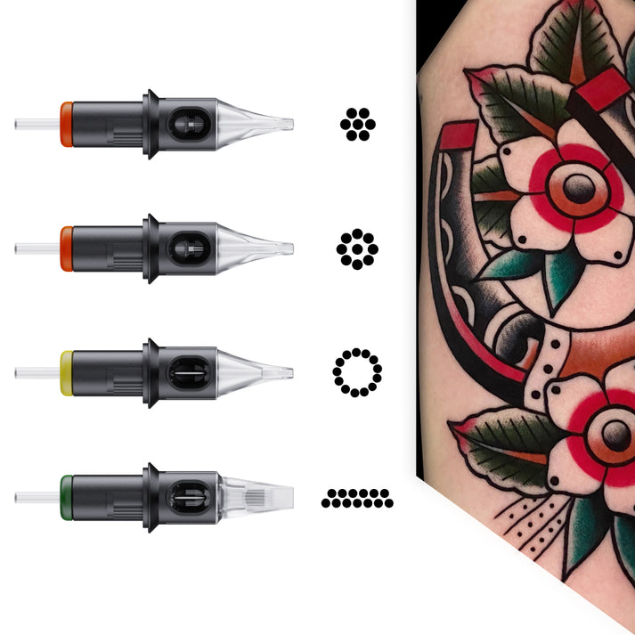 Cheyenne Traditional & Oldschool Tattoo Cartridge Set - Only in the ...
